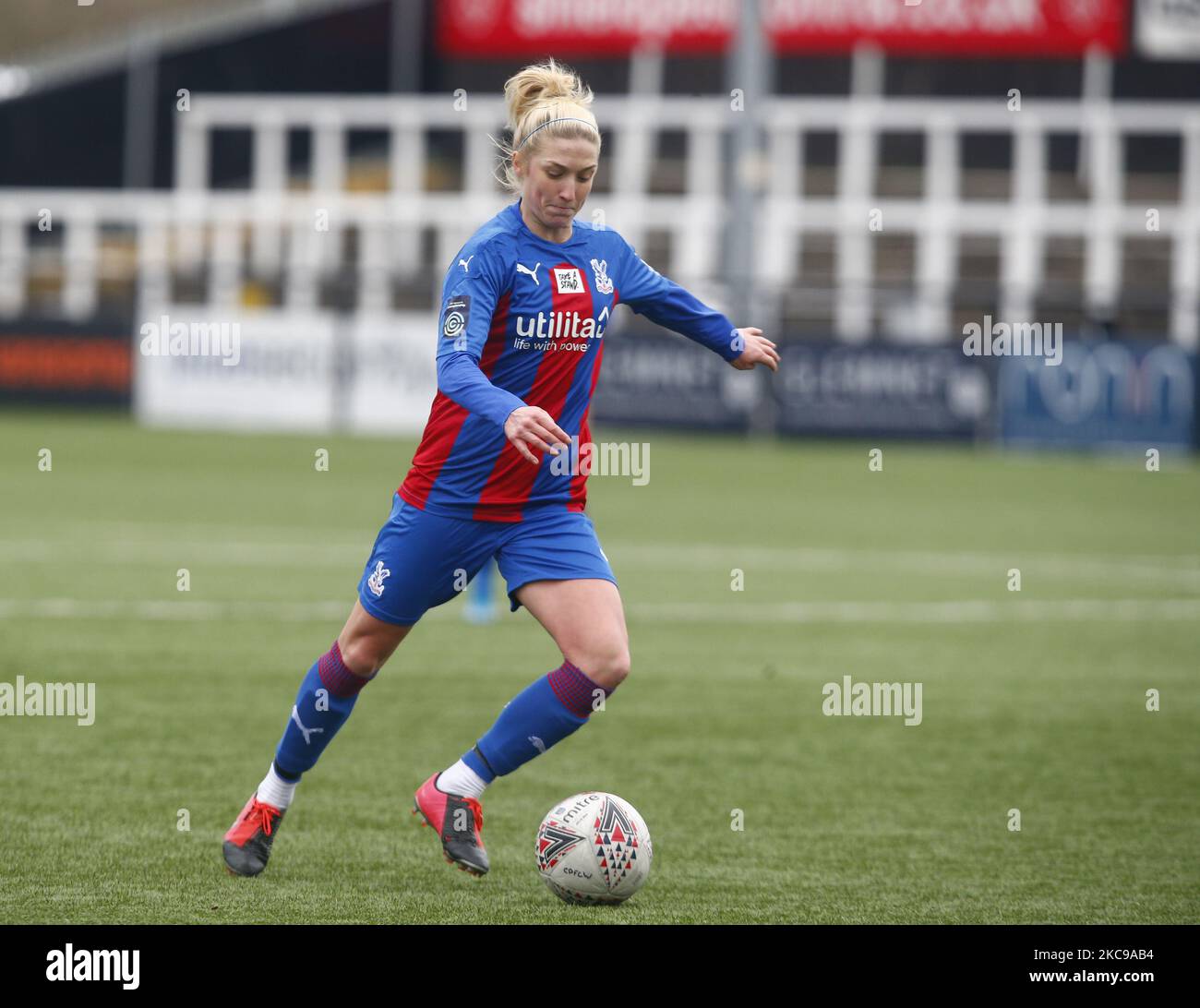 Kirsty Barton of Crystal Palace Women during FA Women's Championship ...
