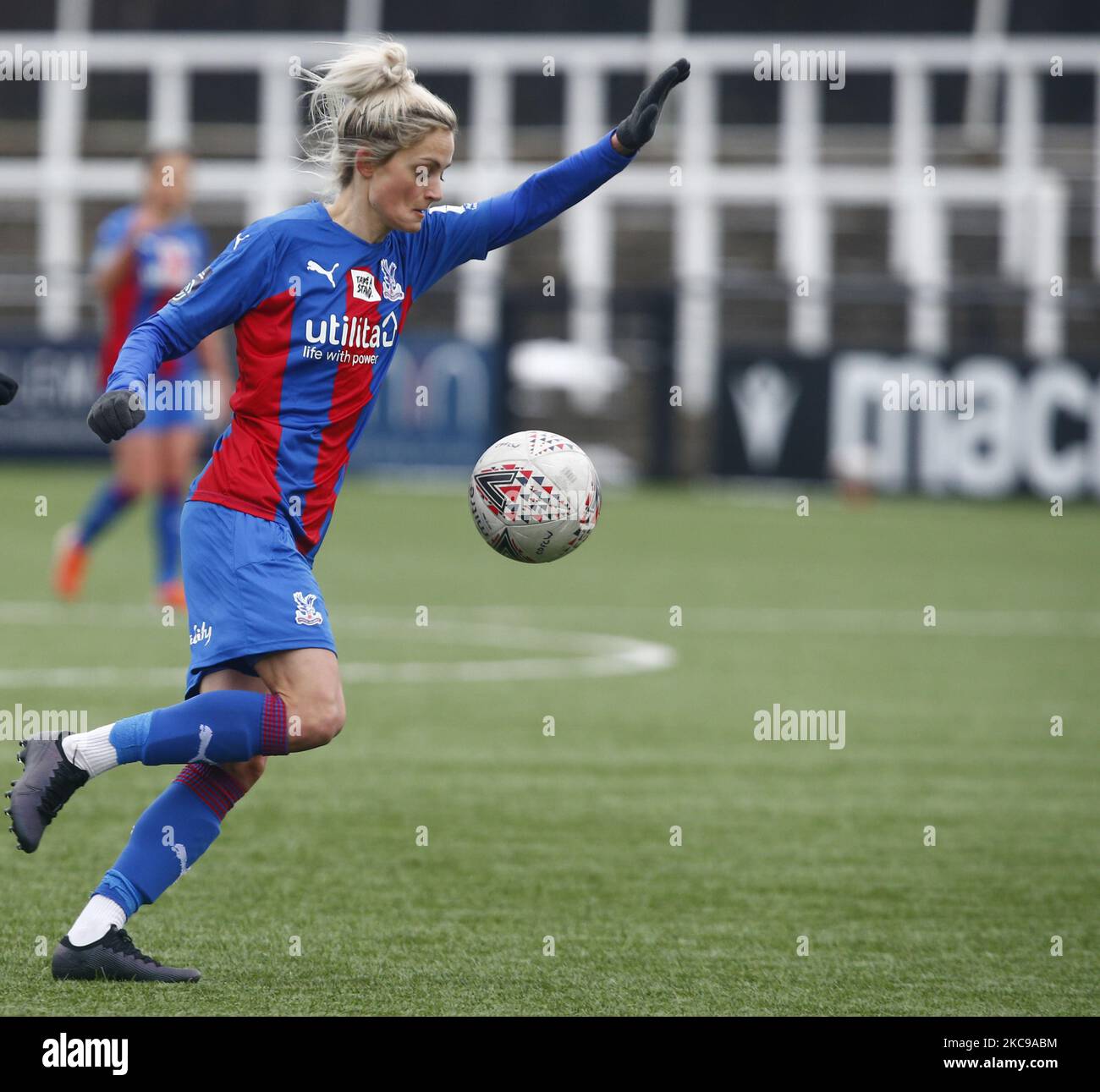 Kate Natkiel of Crystal Palace Ladies during FA Women's Championship ...
