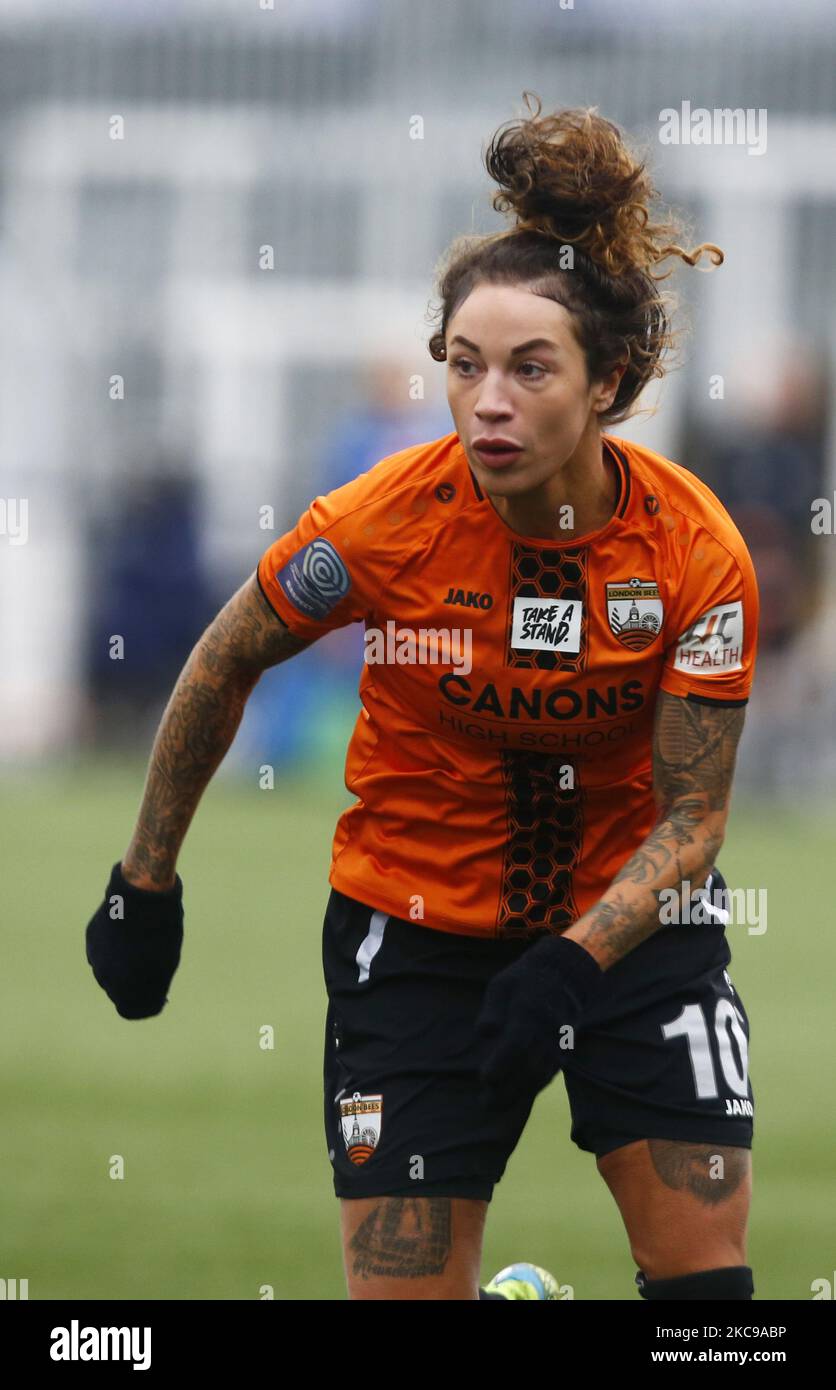 Brooke Nunn of London Bees during FA Women's Championship between ...