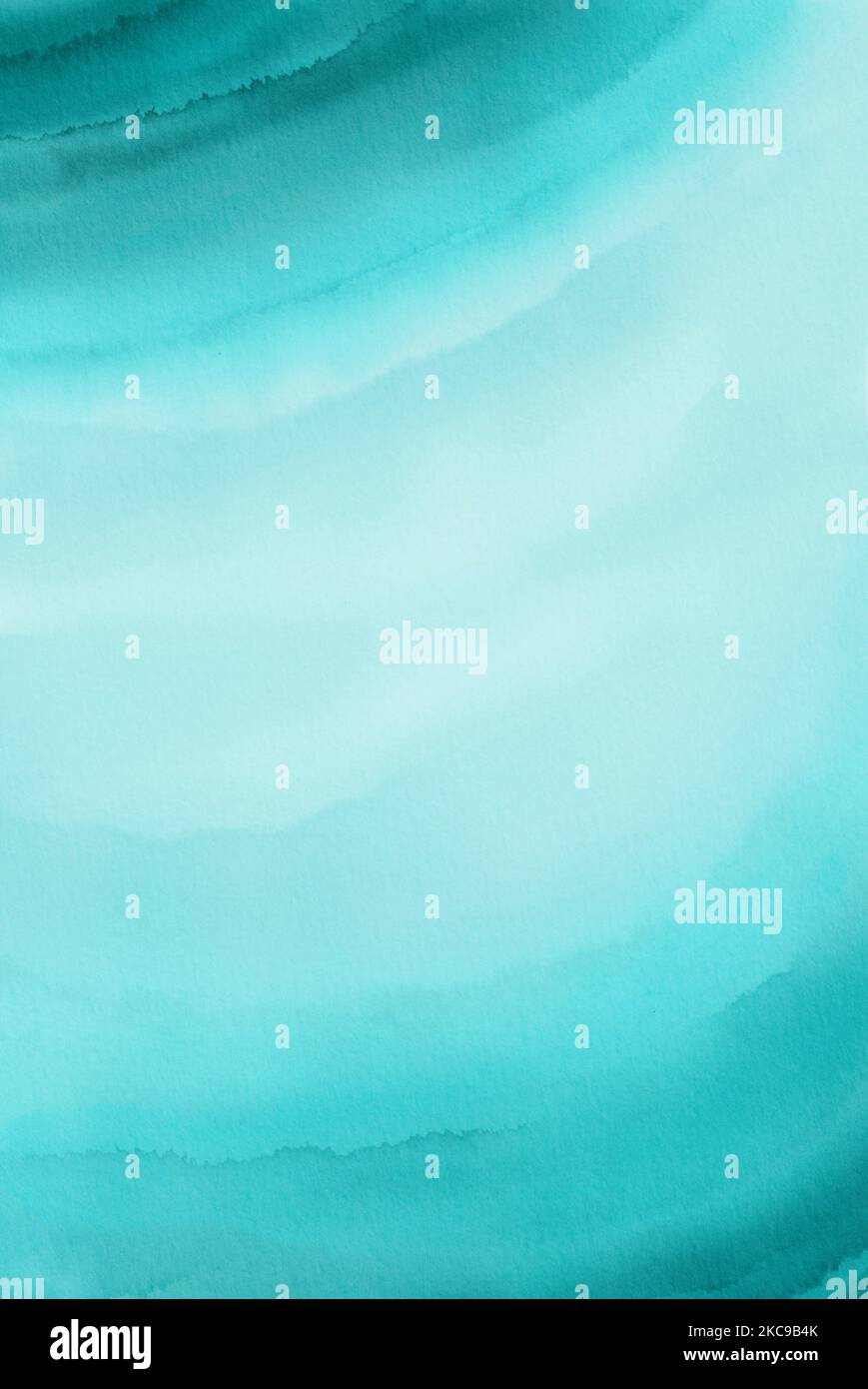 Turquoise Watercolor Background Texture, Teal Digital Paper Stock Photo ...