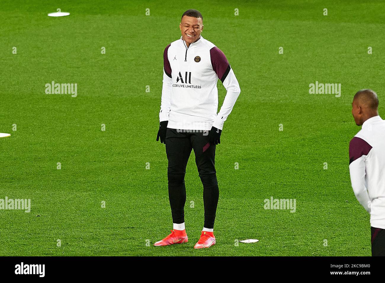 Kylian Mbappe of Paris Saint Germain during the UEFA Champions League ...