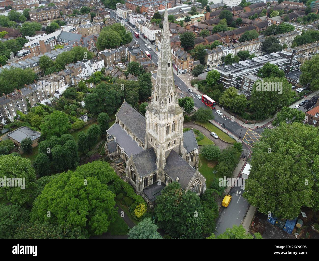 St giles church camberwell hi-res stock photography and images - Alamy