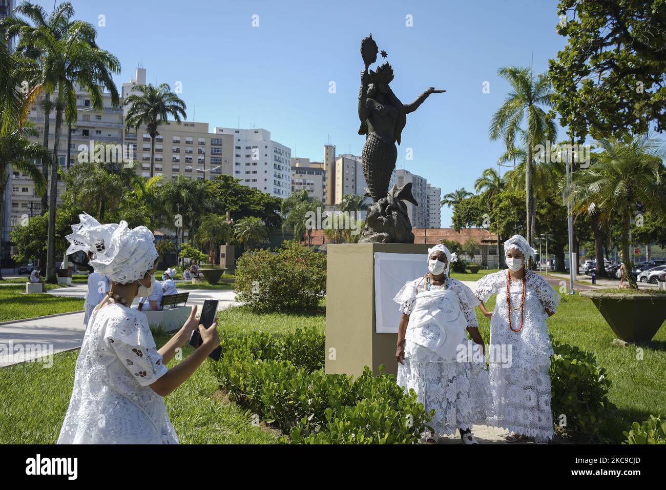 Devotees celebrate Iemanja Day, the Afro-Brazilian goddess “queen of ...