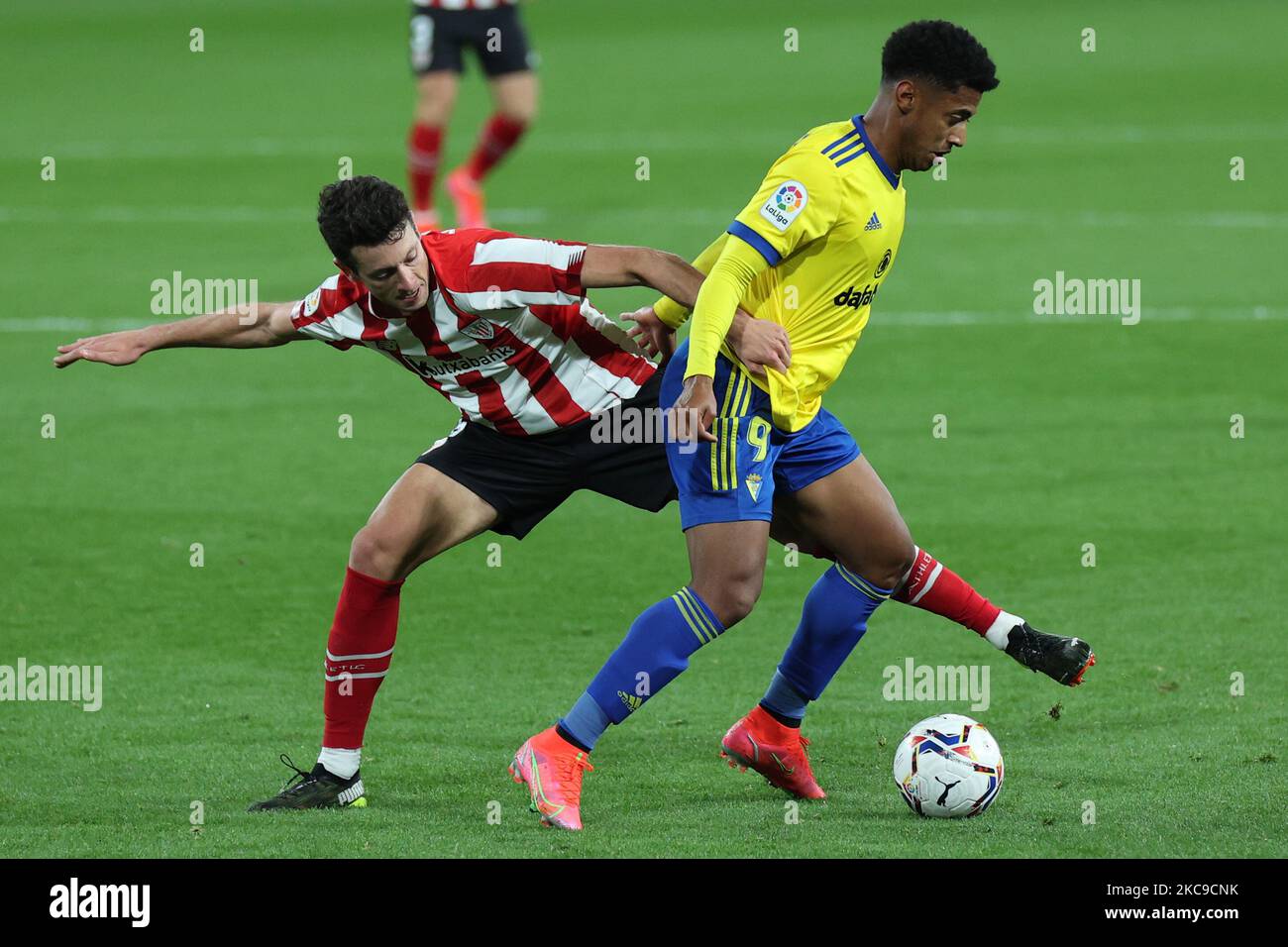 Anthony Lozano of Cadiz CF during the La Liga Santander match between ...
