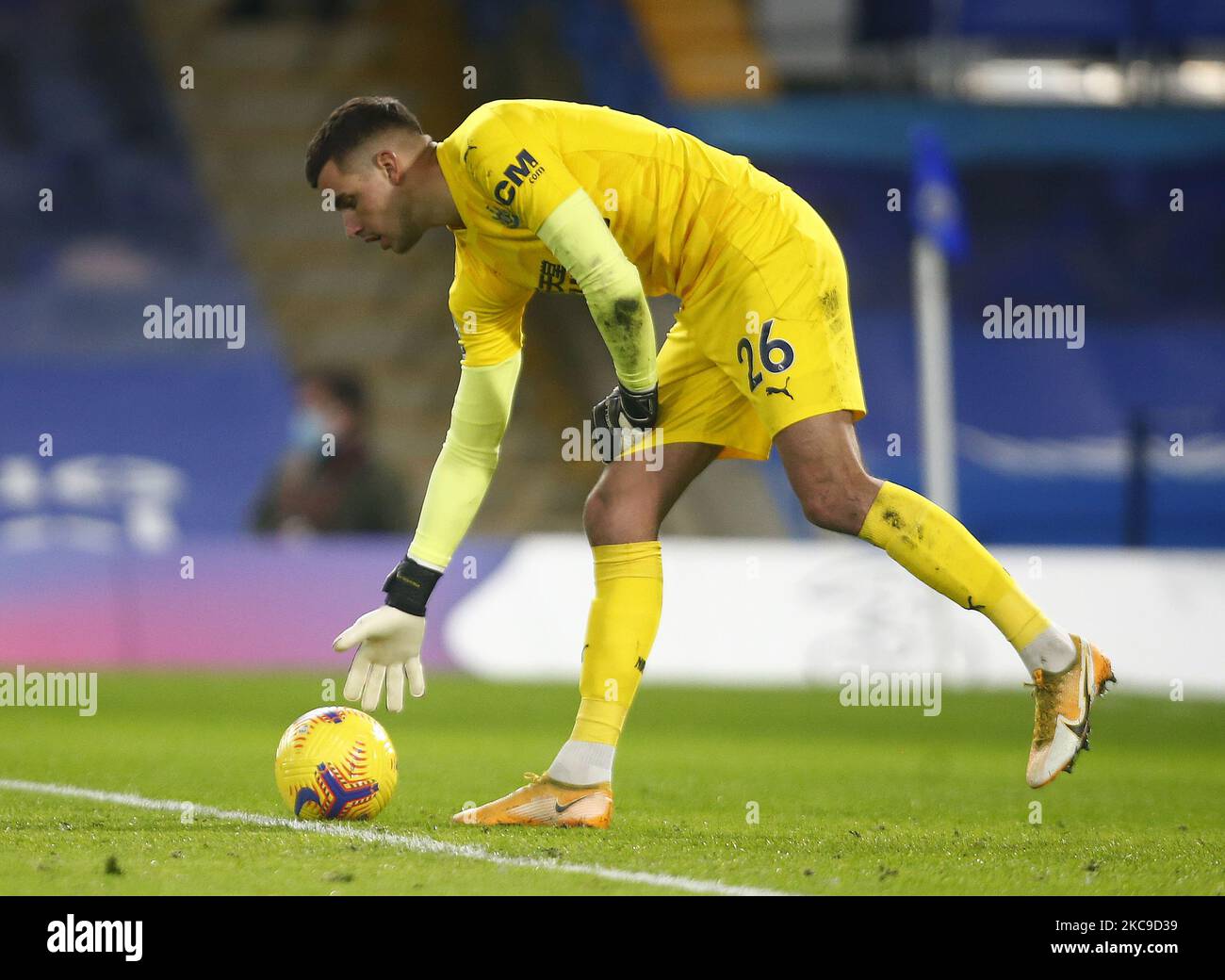Newcastle United's Karl Darlow during Premiership between Chelsea and ...