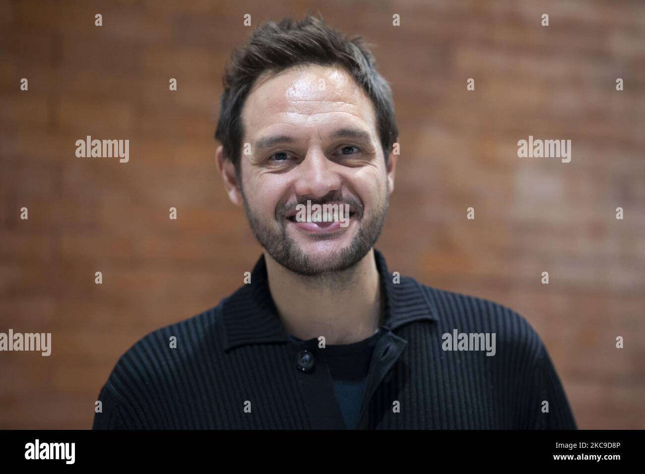 Director Filippo Meneghetti poses during the portrait session in Madrid ...