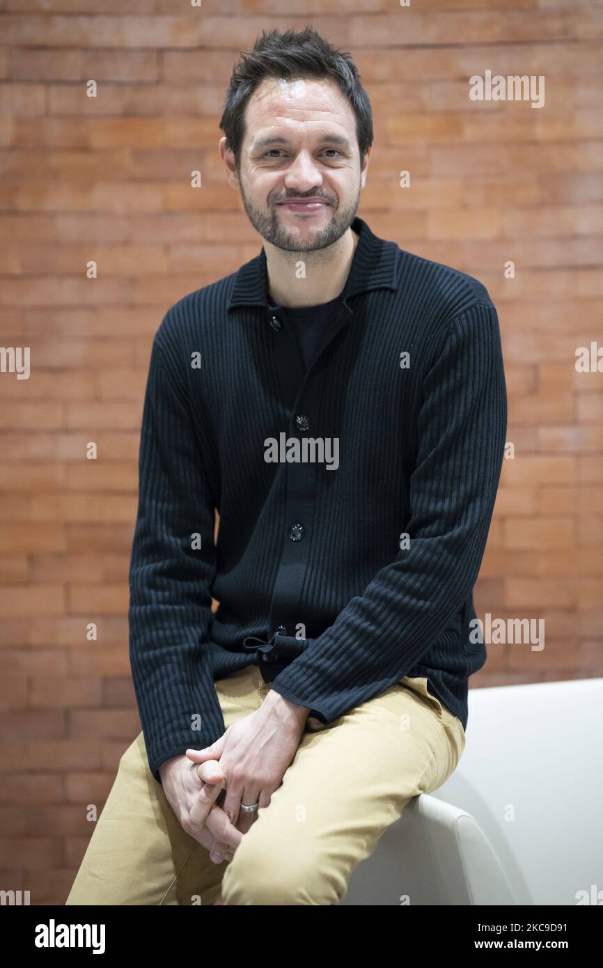 Director Filippo Meneghetti poses during the portrait session in Madrid ...