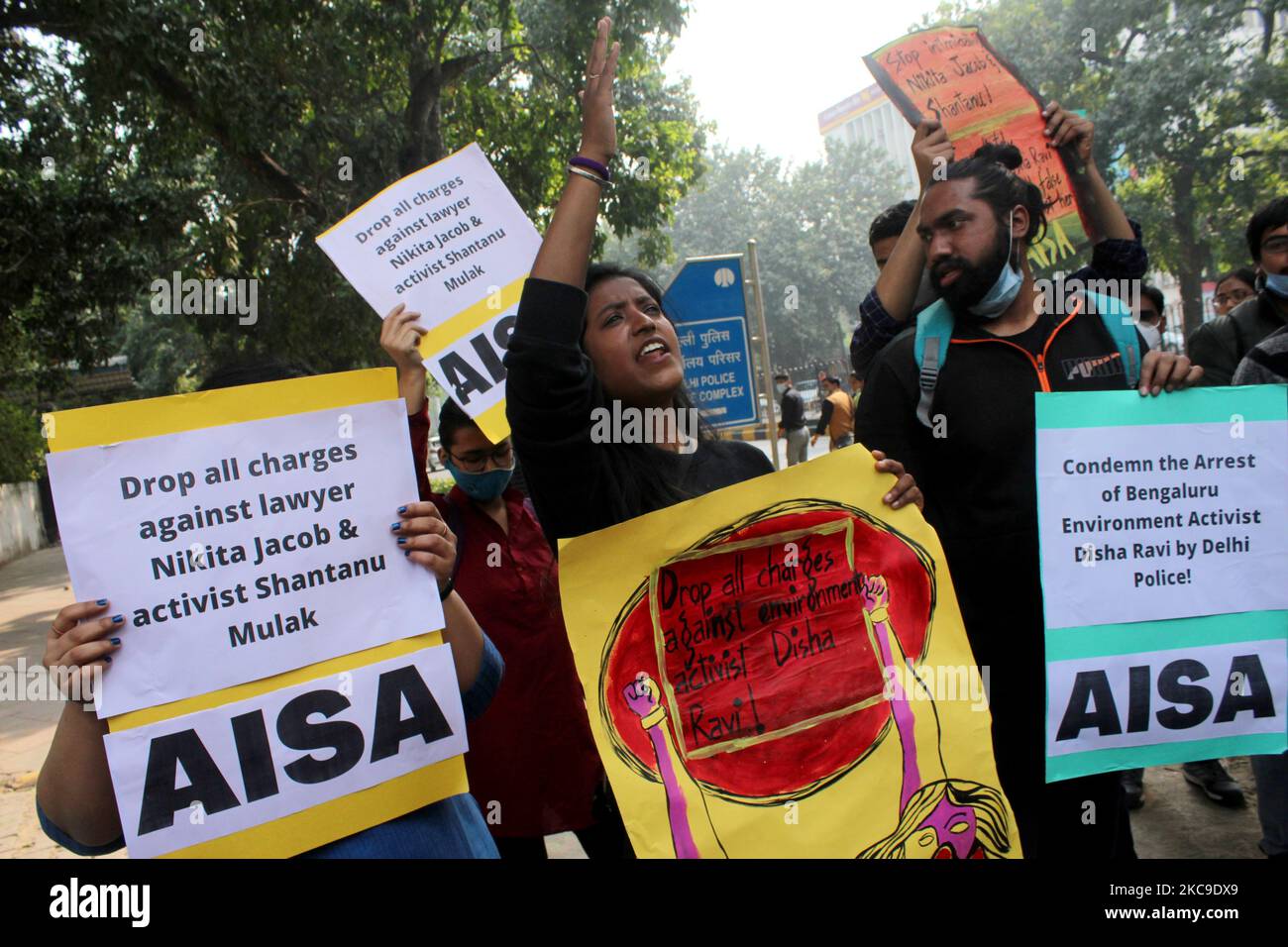 Year old climate activist disha ravi hi-res stock photography and ...