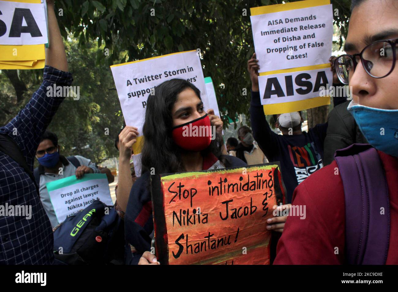 Year old climate activist disha ravi hi-res stock photography and ...