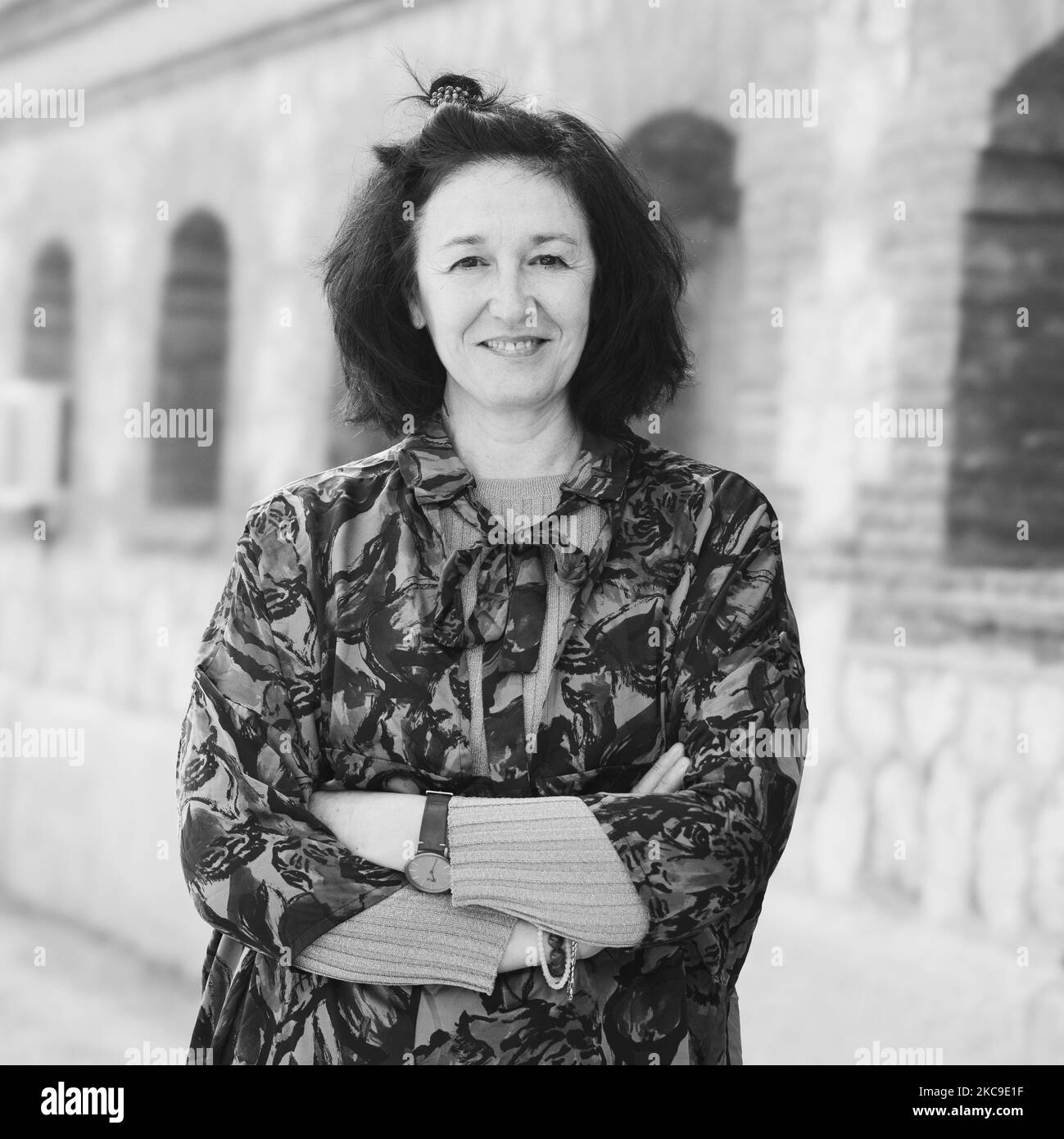 Actress Maria Jose Peris poses during the portrait session in Madrid ...