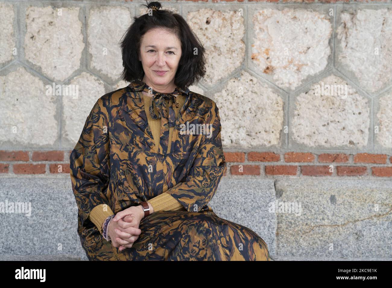 Actress Maria Jose Peris poses during the portrait session in Madrid ...