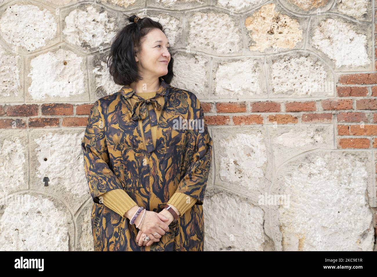 Actress Maria Jose Peris poses during the portrait session in Madrid ...