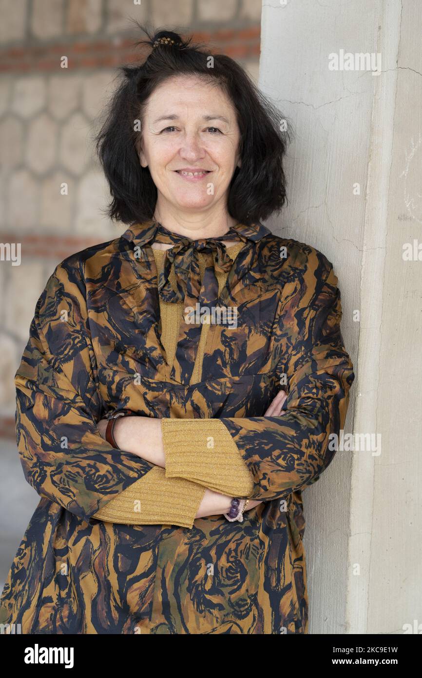 Actress Maria Jose Peris poses during the portrait session in Madrid ...