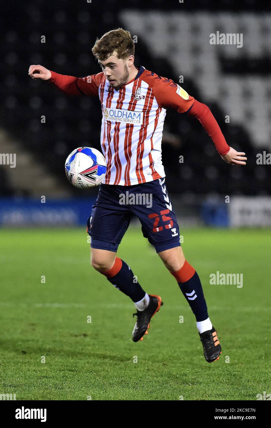 Stock action picture of oldham athletics alfie mccalmont hi-res stock ...