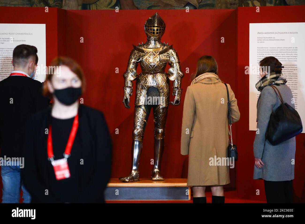 The ceremony of returning the child armour of Polish King Sigismund II ...