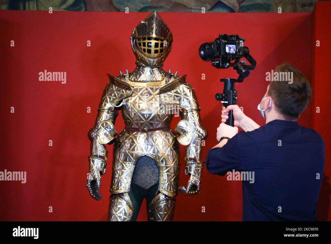 The ceremony of returning the child armour of Polish King Sigismund II ...