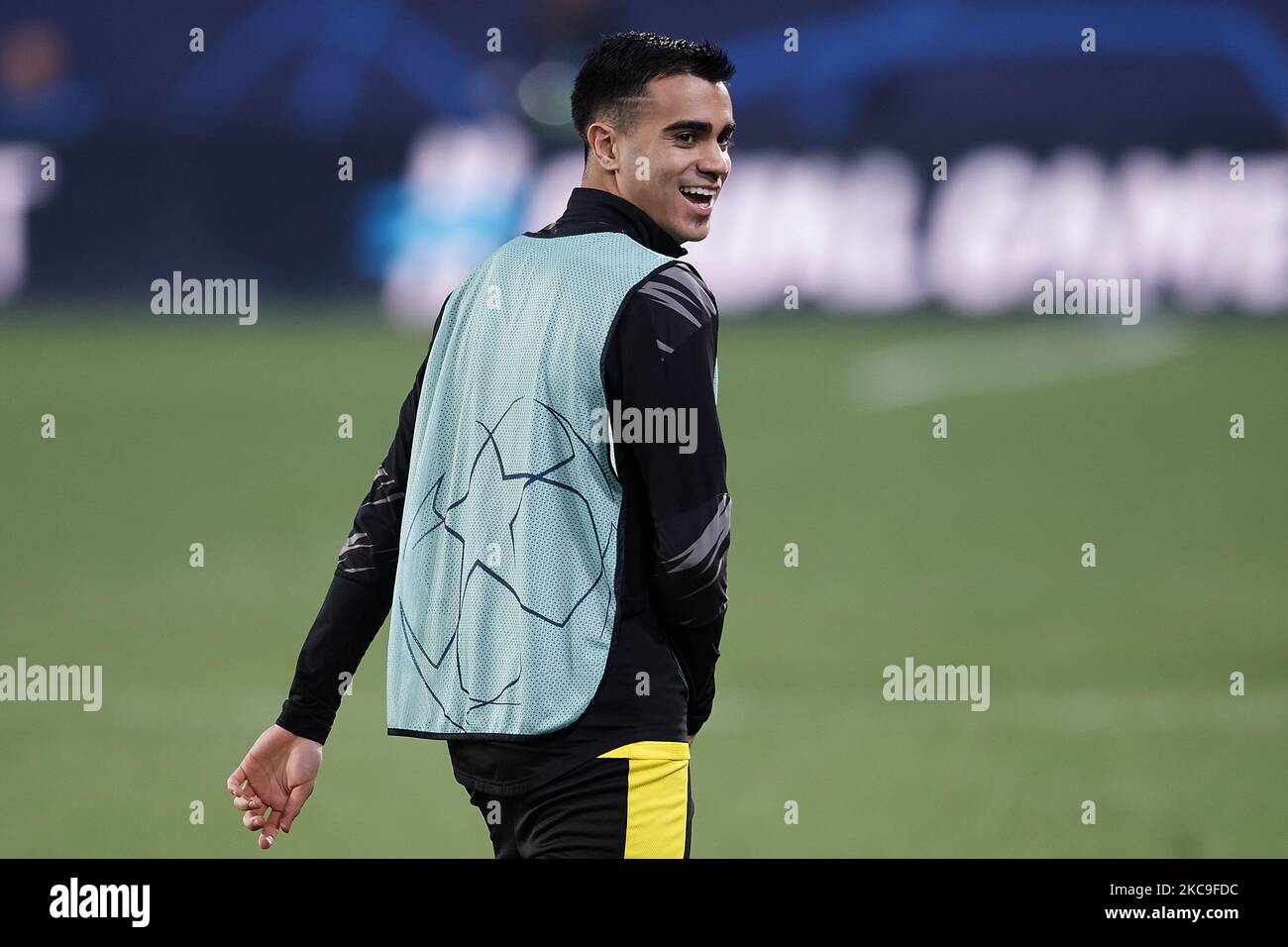 Reinier of Dortmund during the warm-up before the UEFA Champions League ...