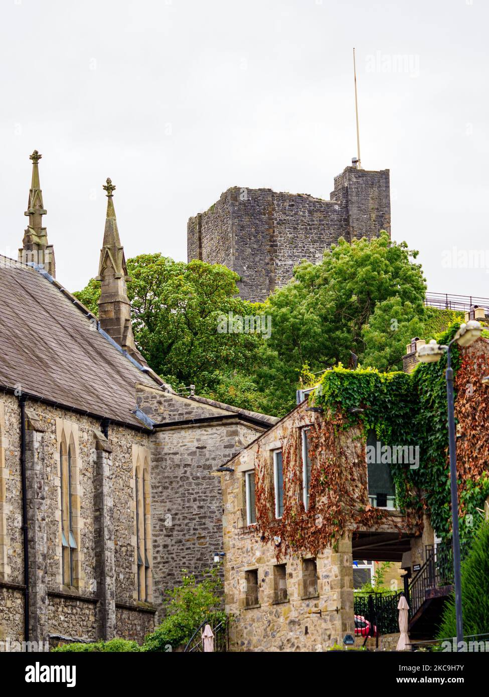Clitheroe market town in Lancashire north west of England UK Stock ...