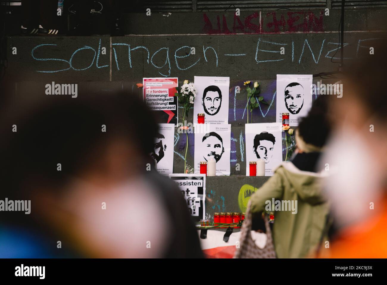 Hanau mass shooting hi-res stock photography and images - Alamy