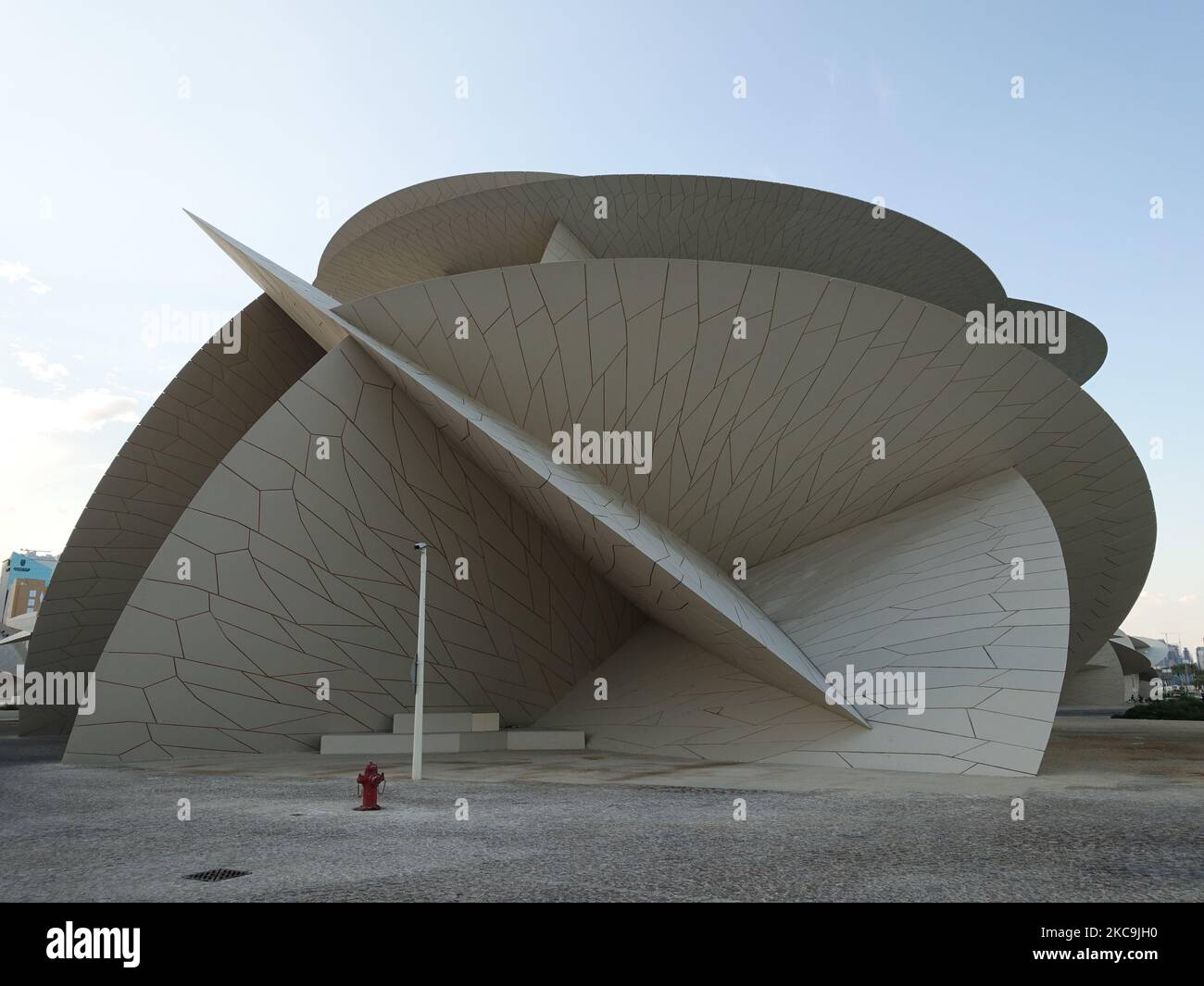 An abstract view of the original architecture structure shaped in ...