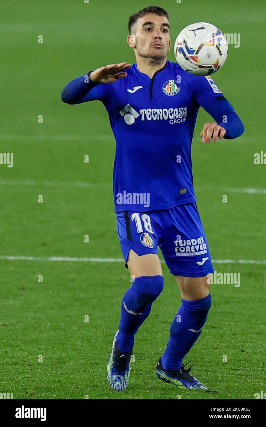 Mauro Arambarri of Getafe CF during the La Liga Santander match between ...