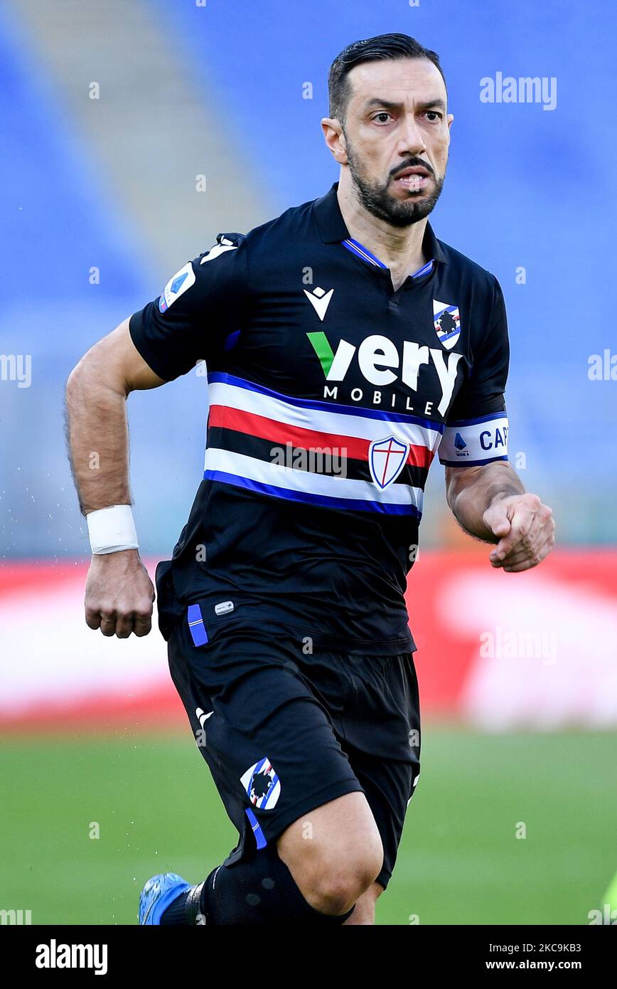 Fabio Quagliarella of UC Sampdoria during the Serie A match between SS ...