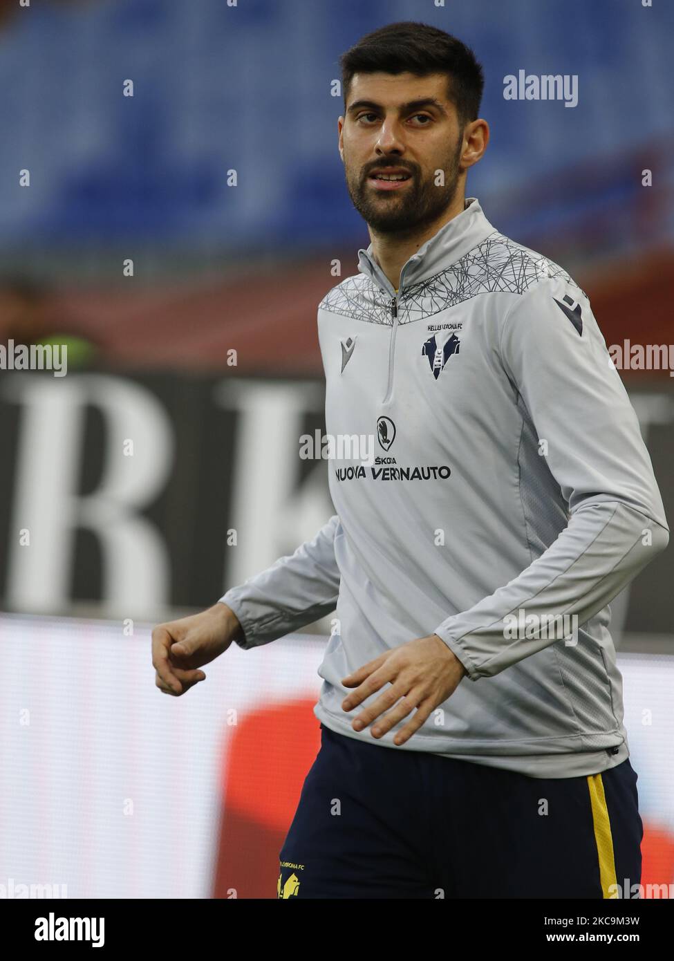Marco Benassi During Serie A Match Between Genoa V Hellas Verona In Genova On February 20 2021