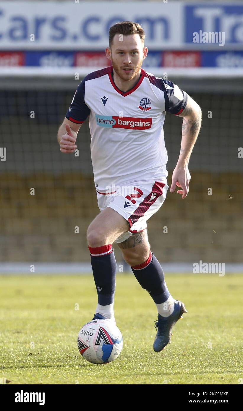 Bolton Wanderers' Gethin Jones during Sky Bet League Two between ...
