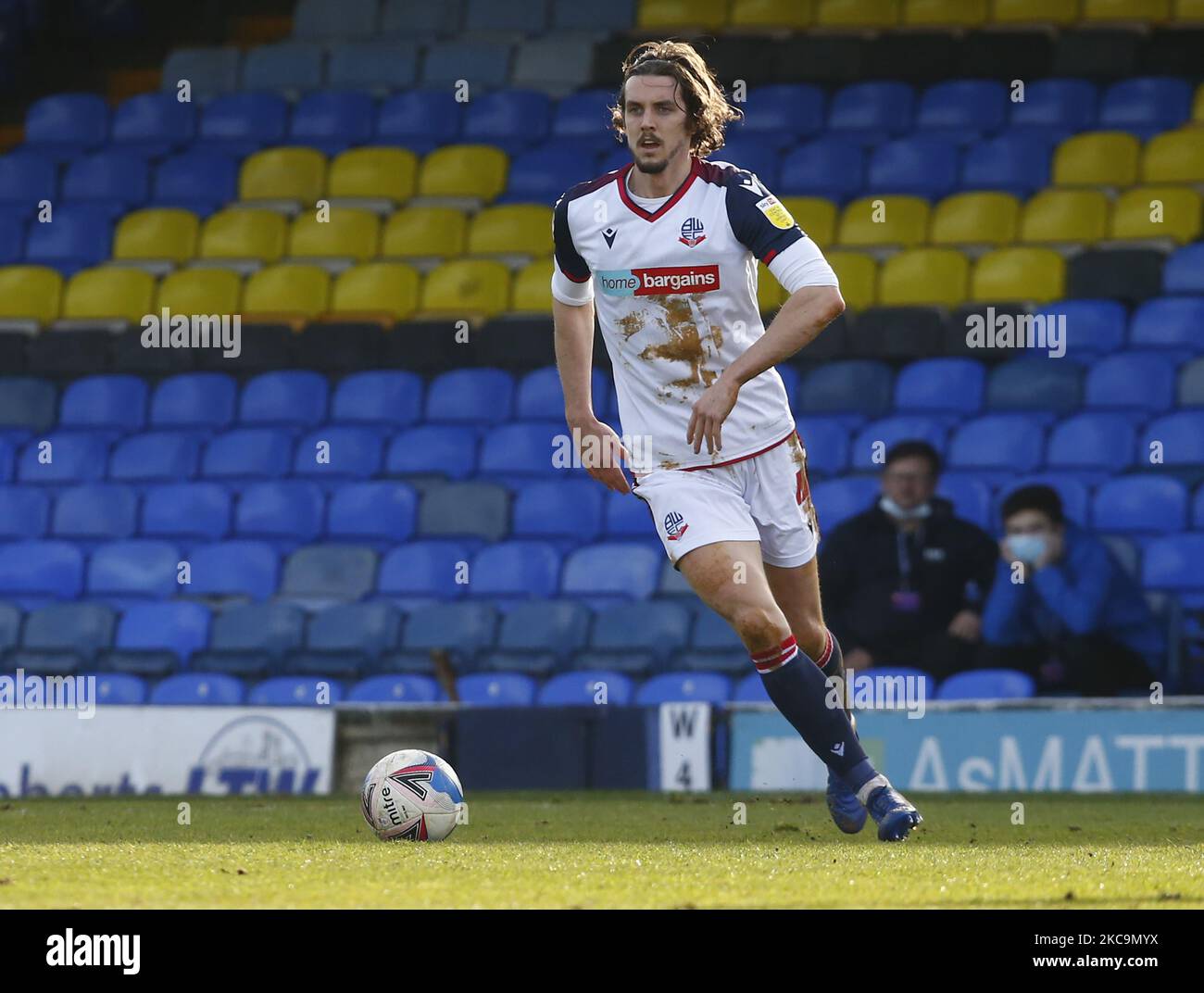 Bolton Wanderers' MJ Williams during Sky Bet League Two between ...