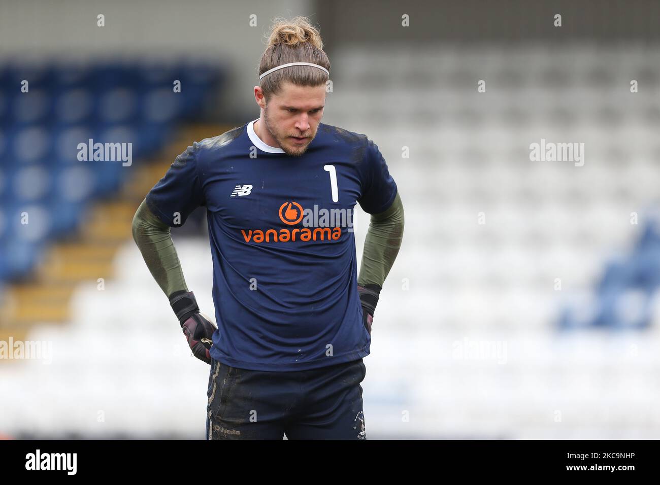 Ben Killip of Hartlepool United during the Vanarama National League ...