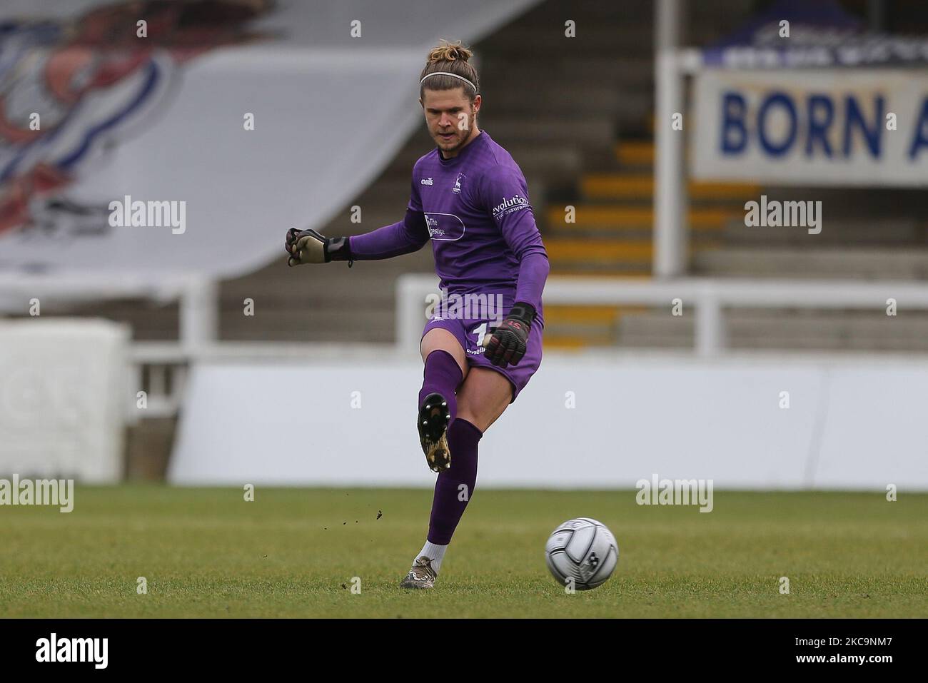 Ben Killip of Hartlepool United during the Vanarama National League ...