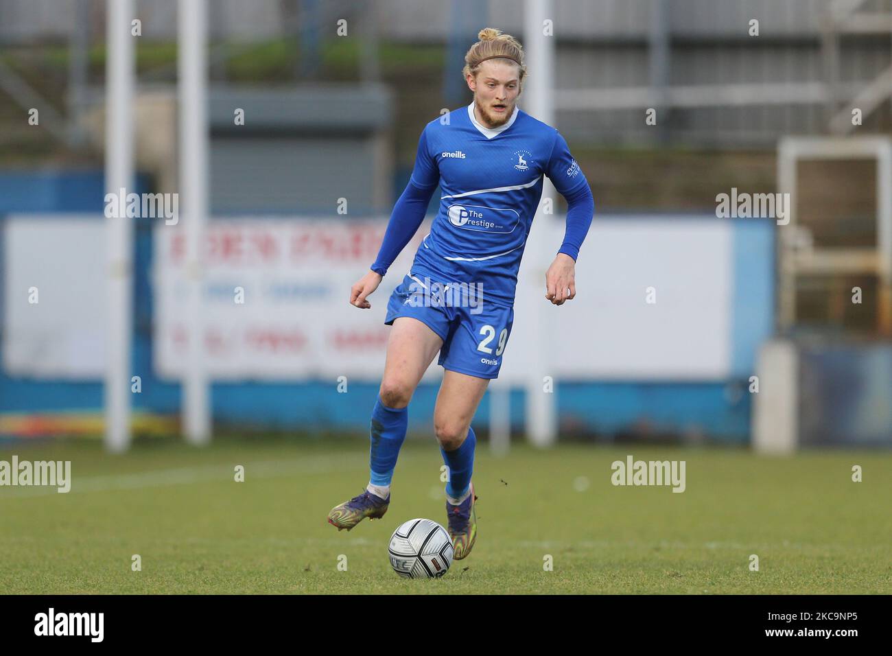 Luke Armstrong of Hartlepool United during the Vanarama National League ...