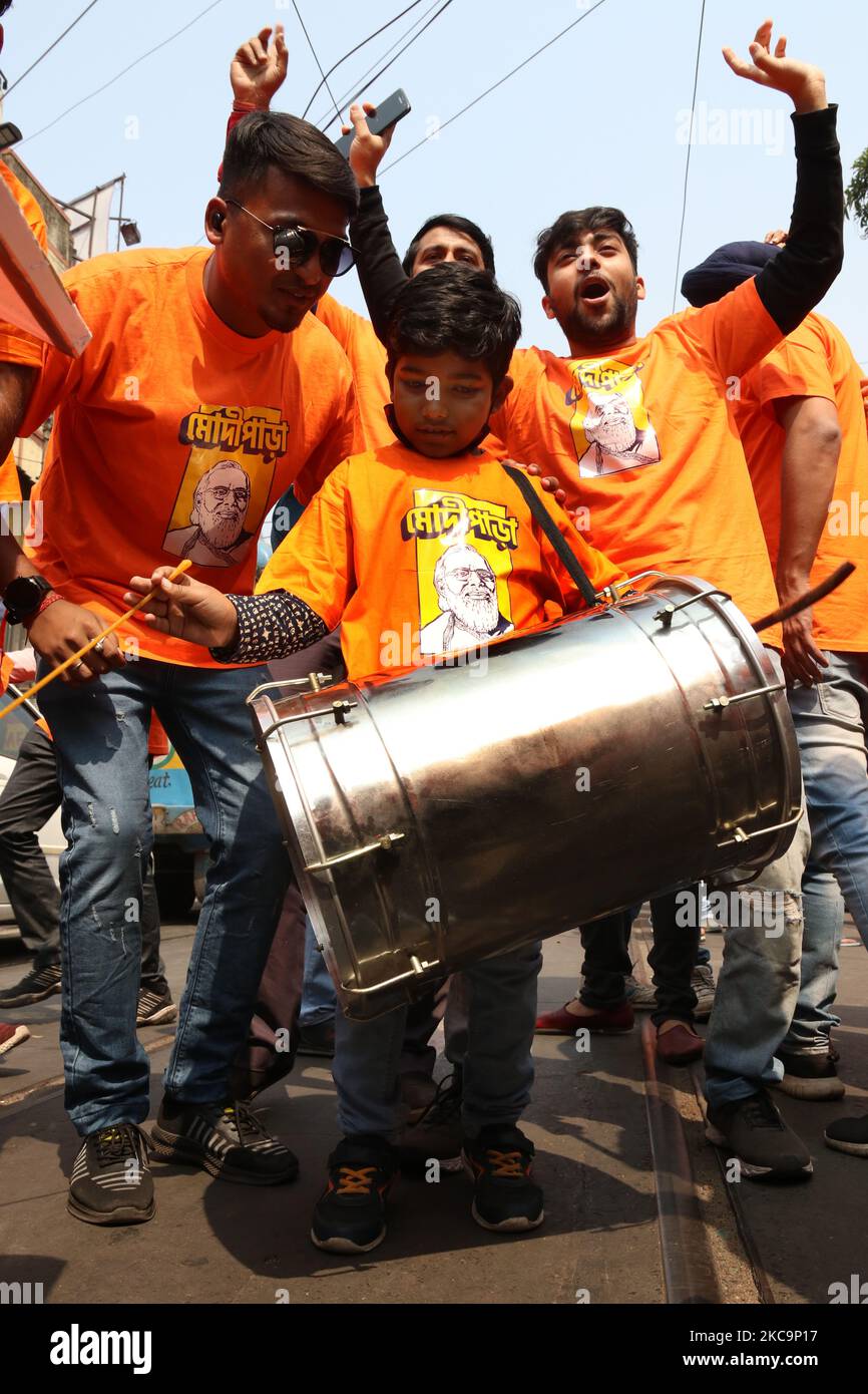 Bharatiya Janata Yuva Morcha (BJYM) organised "Modi Run" Indian prime ...