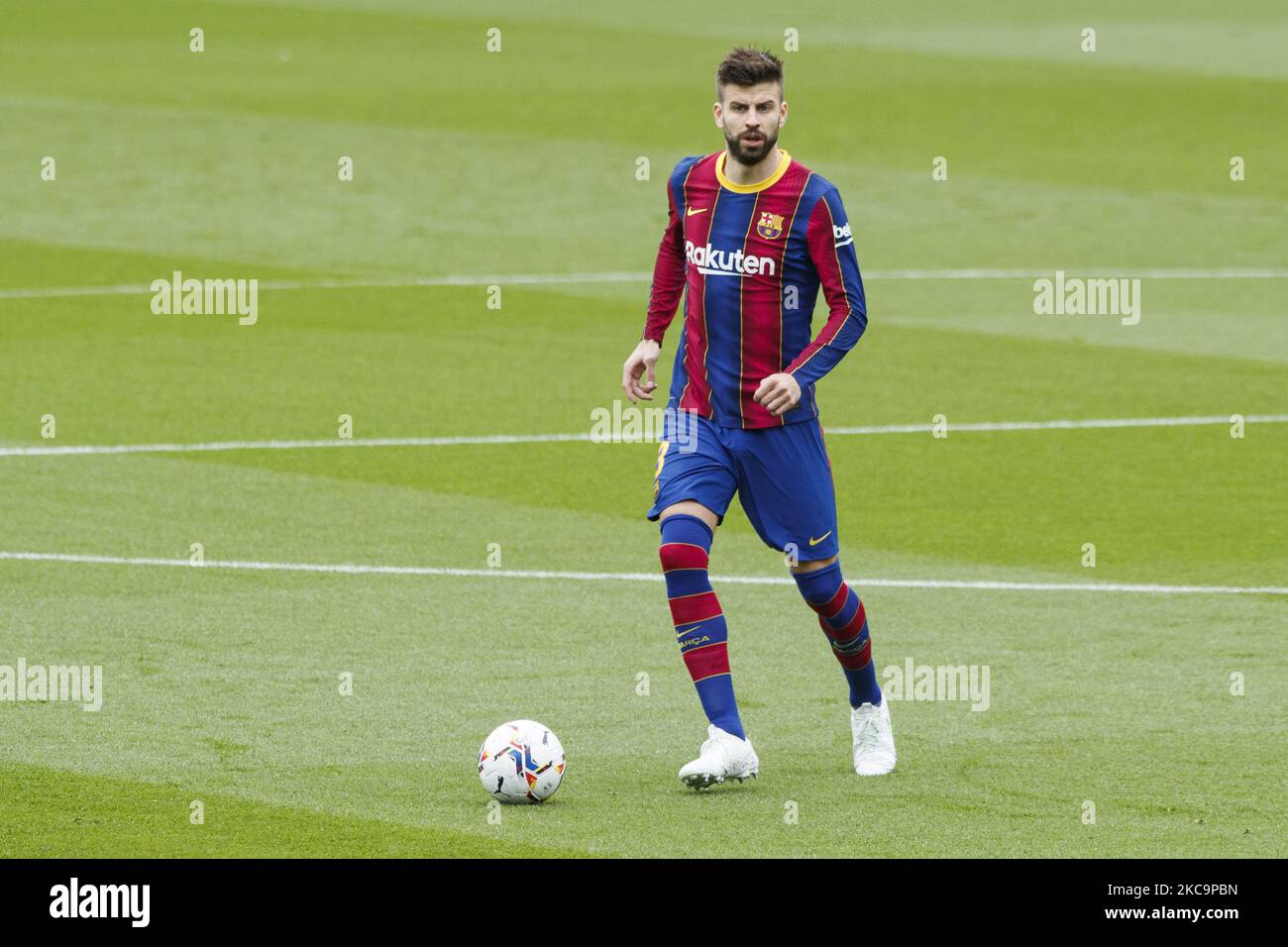 03 Gerard Pique of FC Barcelona during Spanish La Liga match between FC ...