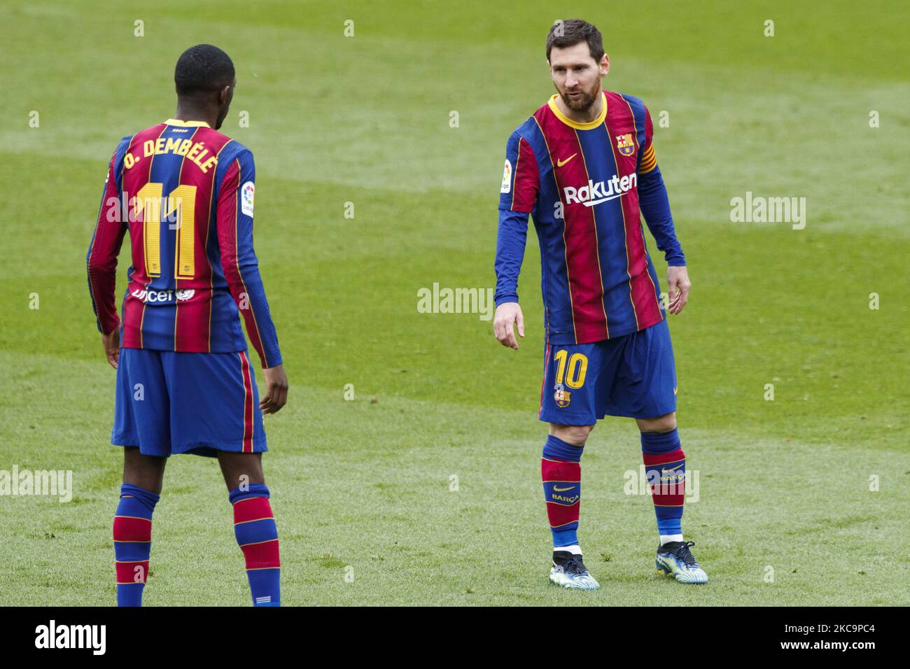 Dembele and messi hi-res stock photography and images - Alamy