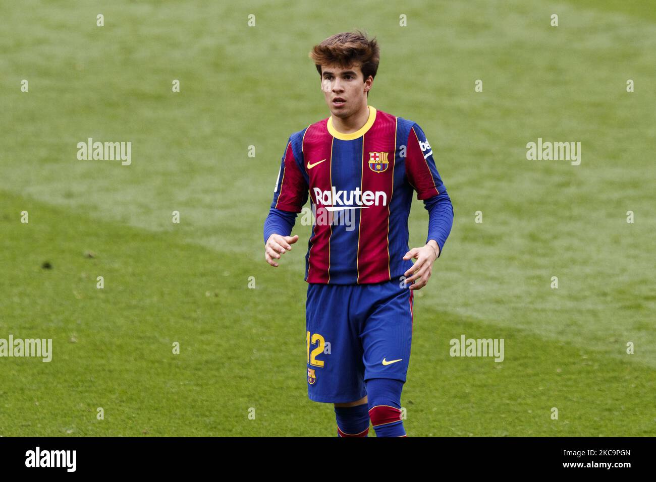 12 Riqui Puig of FC Barcelona during Spanish La Liga match between FC ...