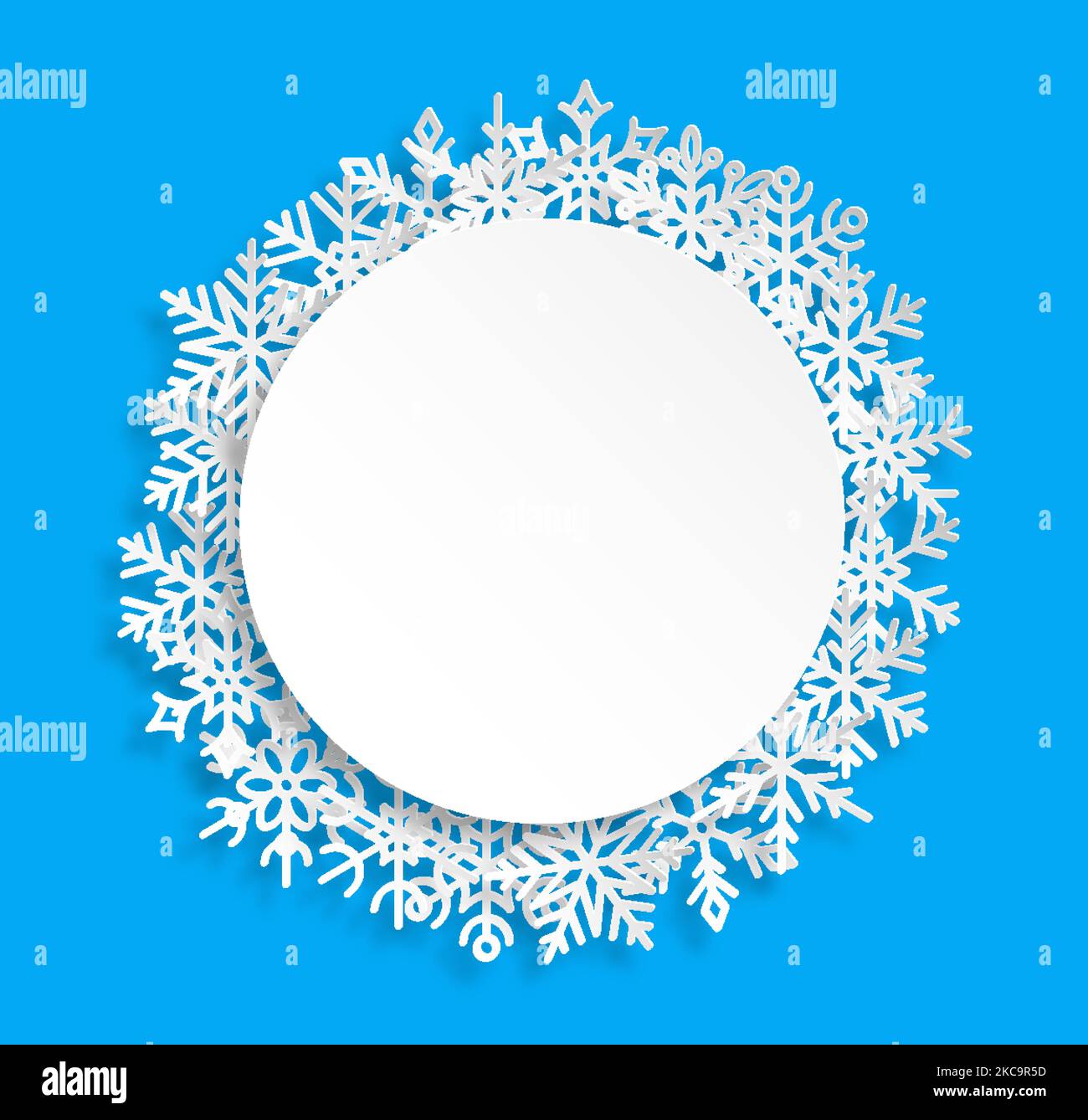 Ice page border hi-res stock photography and images - Alamy