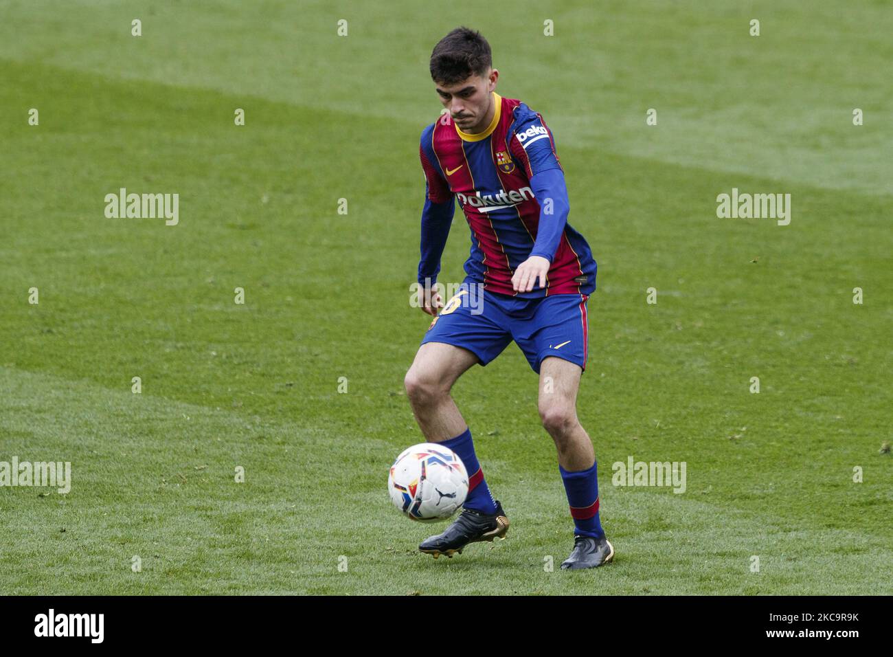 16 Pedri of FC Barcelona during Spanish La Liga match between FC ...