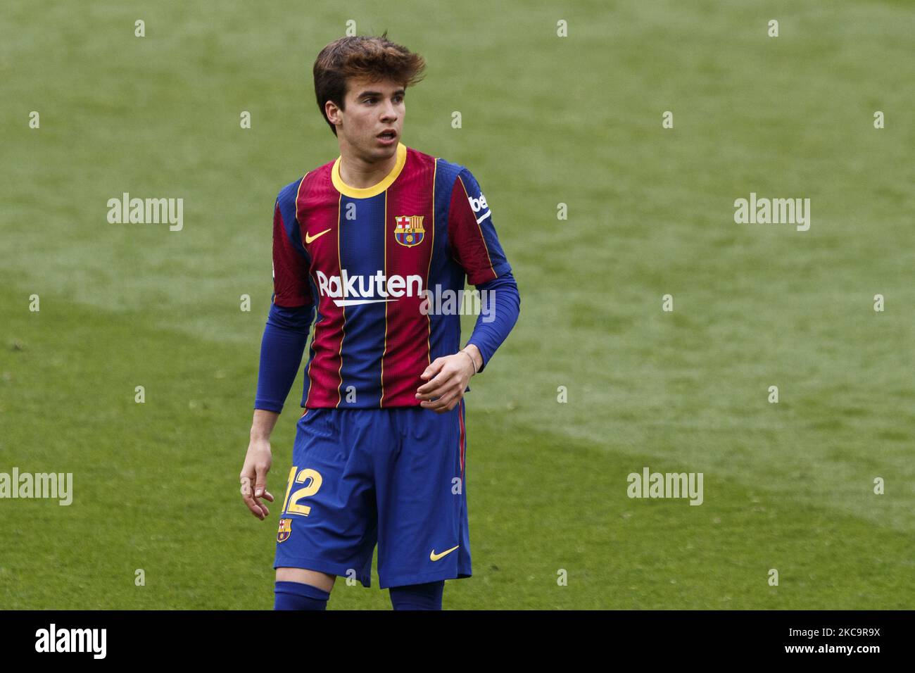 12 Riqui Puig of FC Barcelona during Spanish La Liga match between FC ...