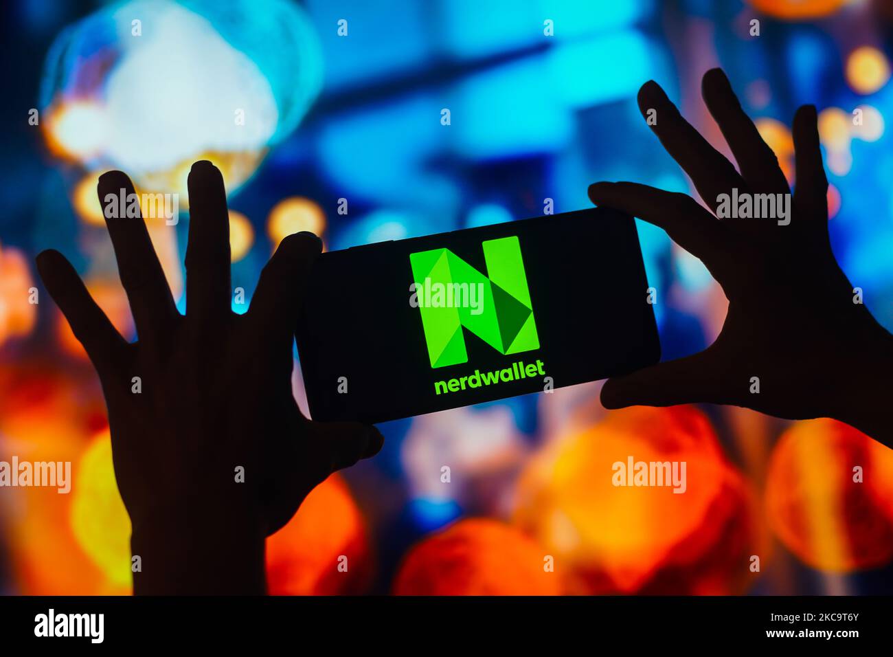 Brazil. 04th Nov, 2022. In this photo illustration, the NerdWallet logo ...
