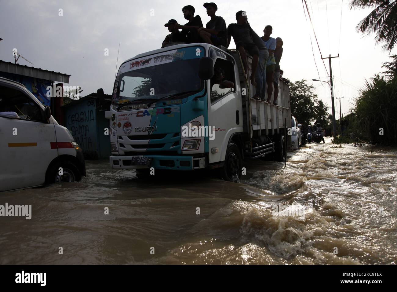 Citarum river embankment hi-res stock photography and images - Alamy