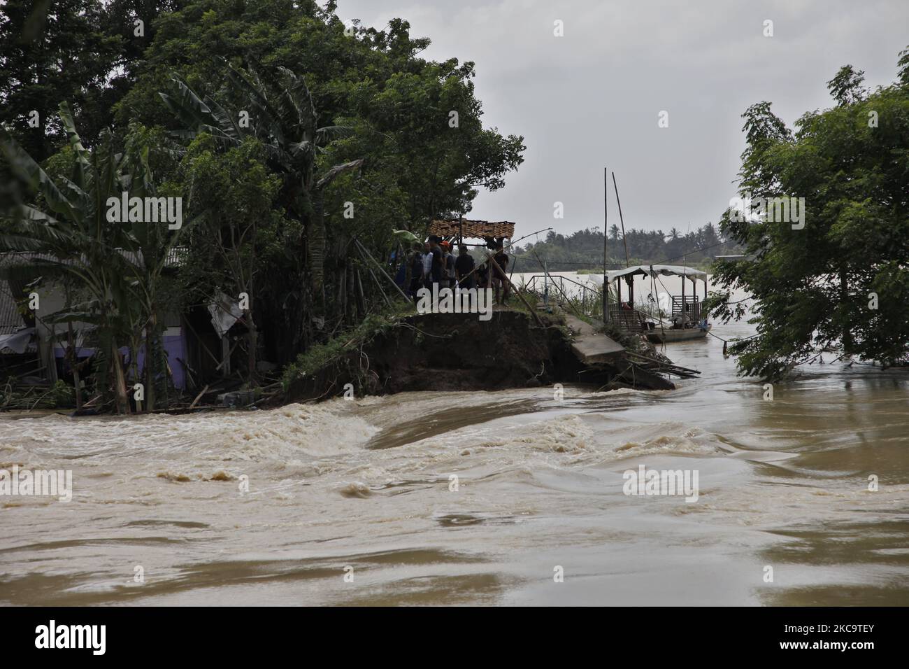 Bursting citarum river embankment hi-res stock photography and images ...