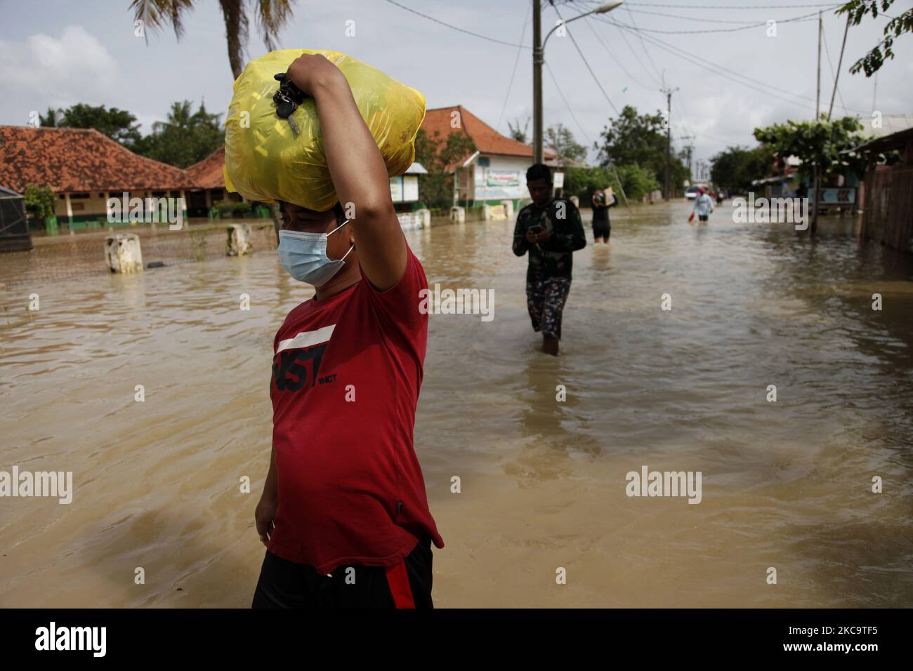 Bursting citarum river embankment hi-res stock photography and images ...
