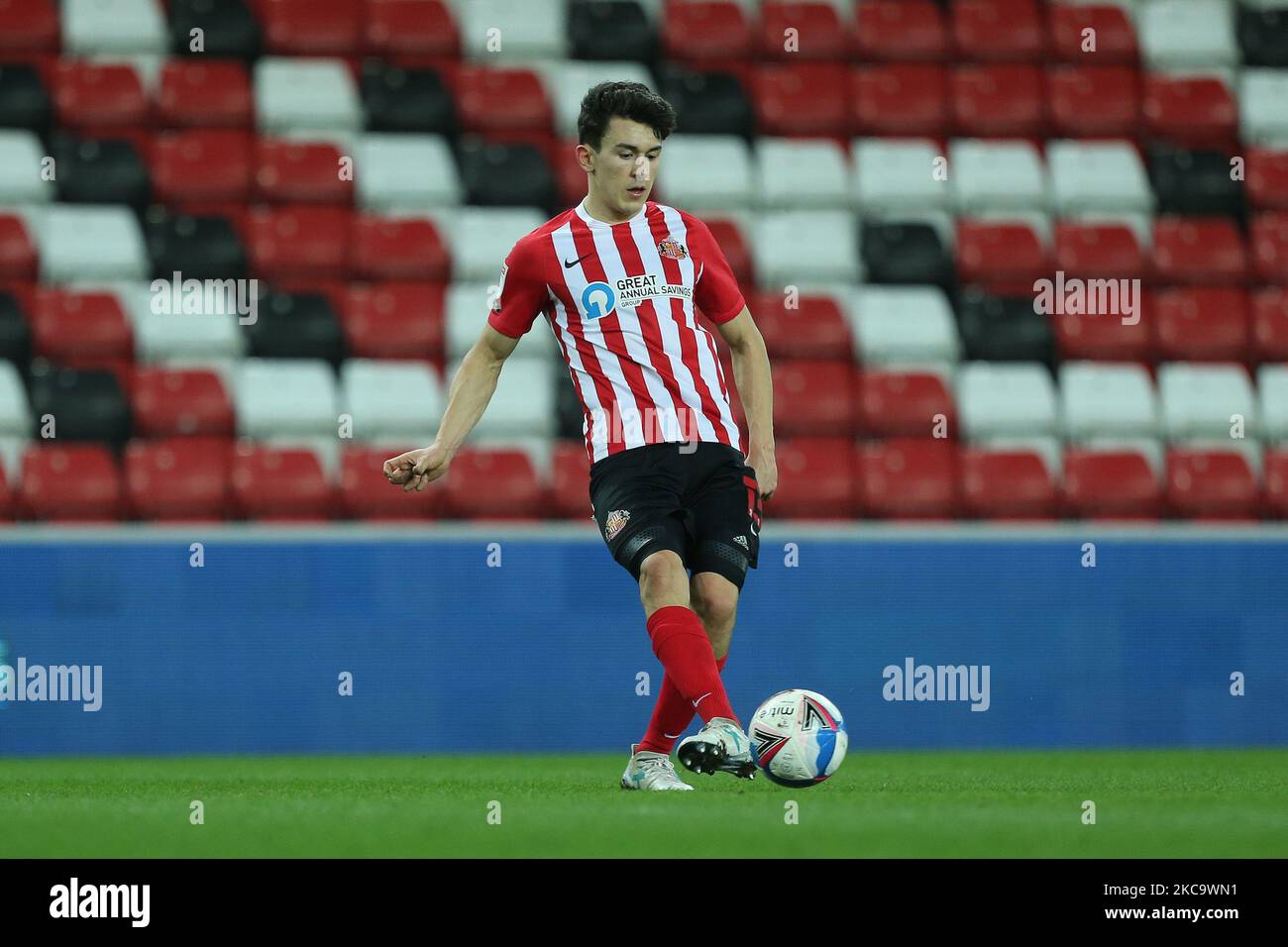 Luke O'Nien of Sunderland during the Sky Bet League 1 match between ...