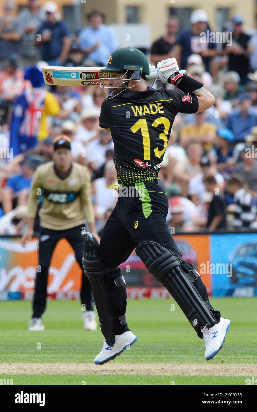 Australiaâ€™s Matthew Wade bats during the second Twenty20 ...