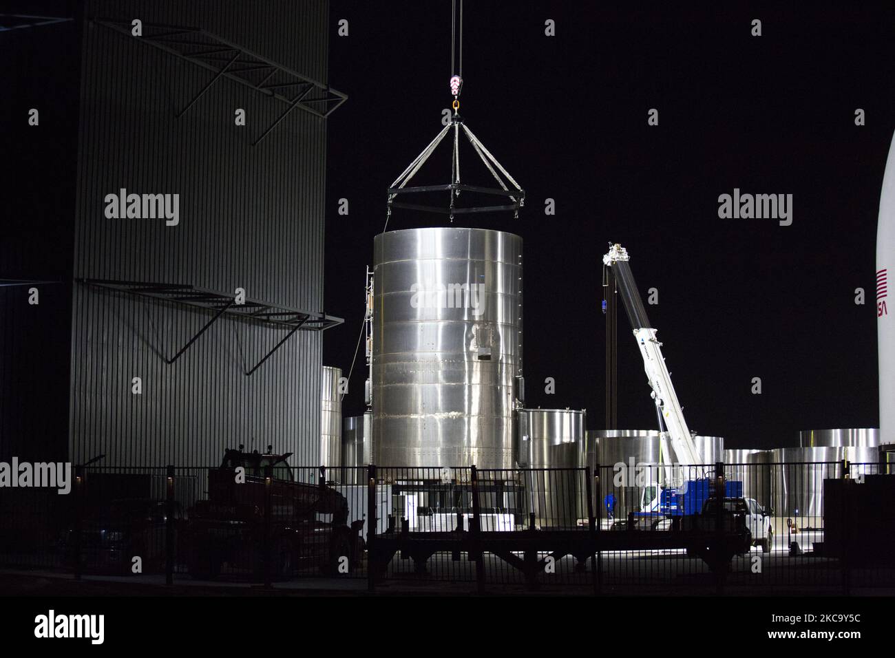 Spacexs south texas campus hi-res stock photography and images - Alamy