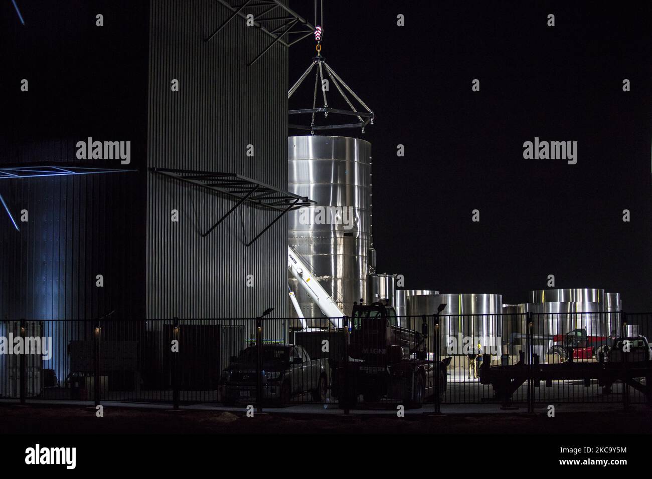 Spacexs south texas campus hi-res stock photography and images - Alamy