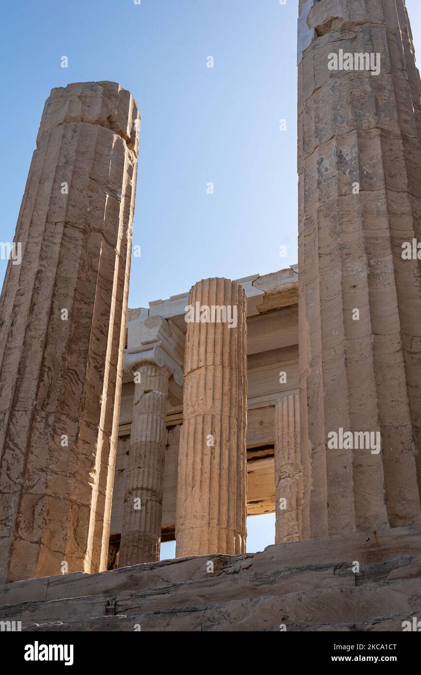 Athens, Greece - View of the Acropolis Stock Photo - Alamy