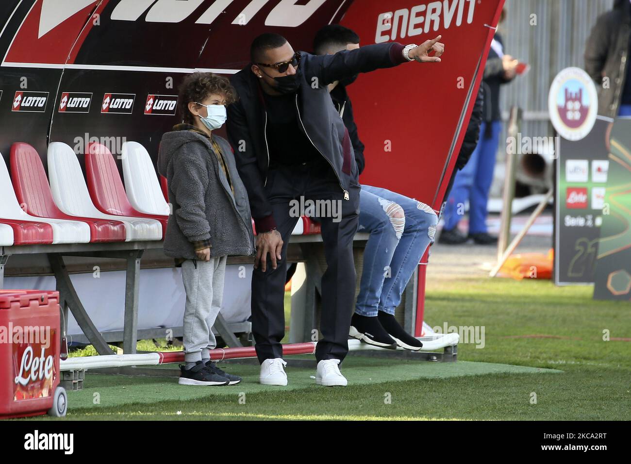 Kevin prince boateng of ac monza hi-res stock photography and images ...