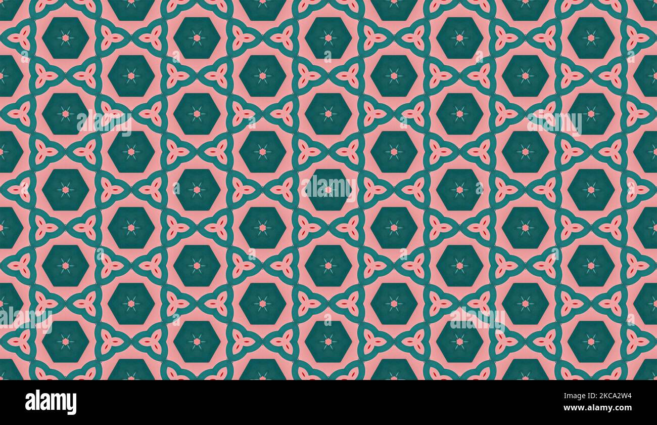 Seamless repeating pattern illustration, useful for fabric, wallpaper ...